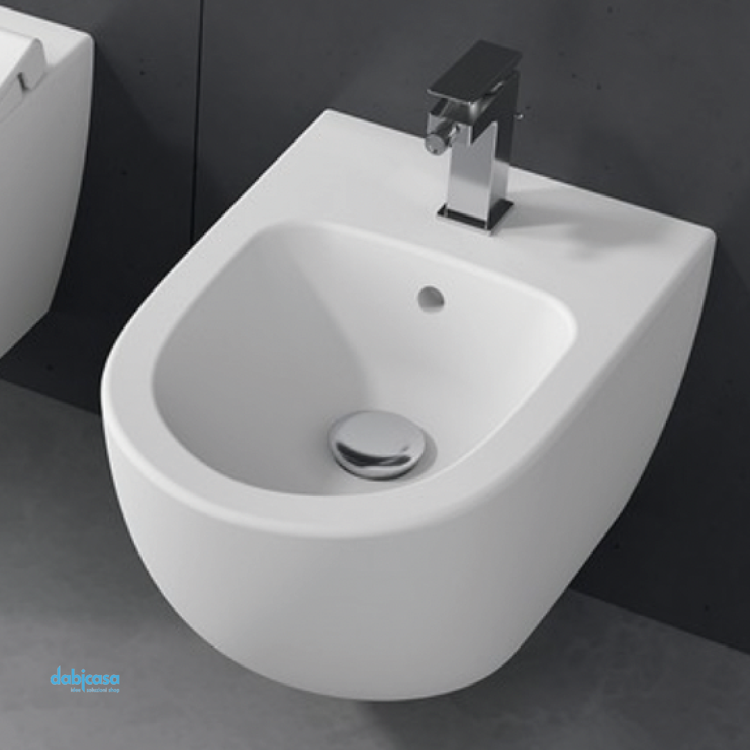 Vitra "Sento" Bidet Sospeso Filomuro Bianco Opaco Monoforo — Dabicasa